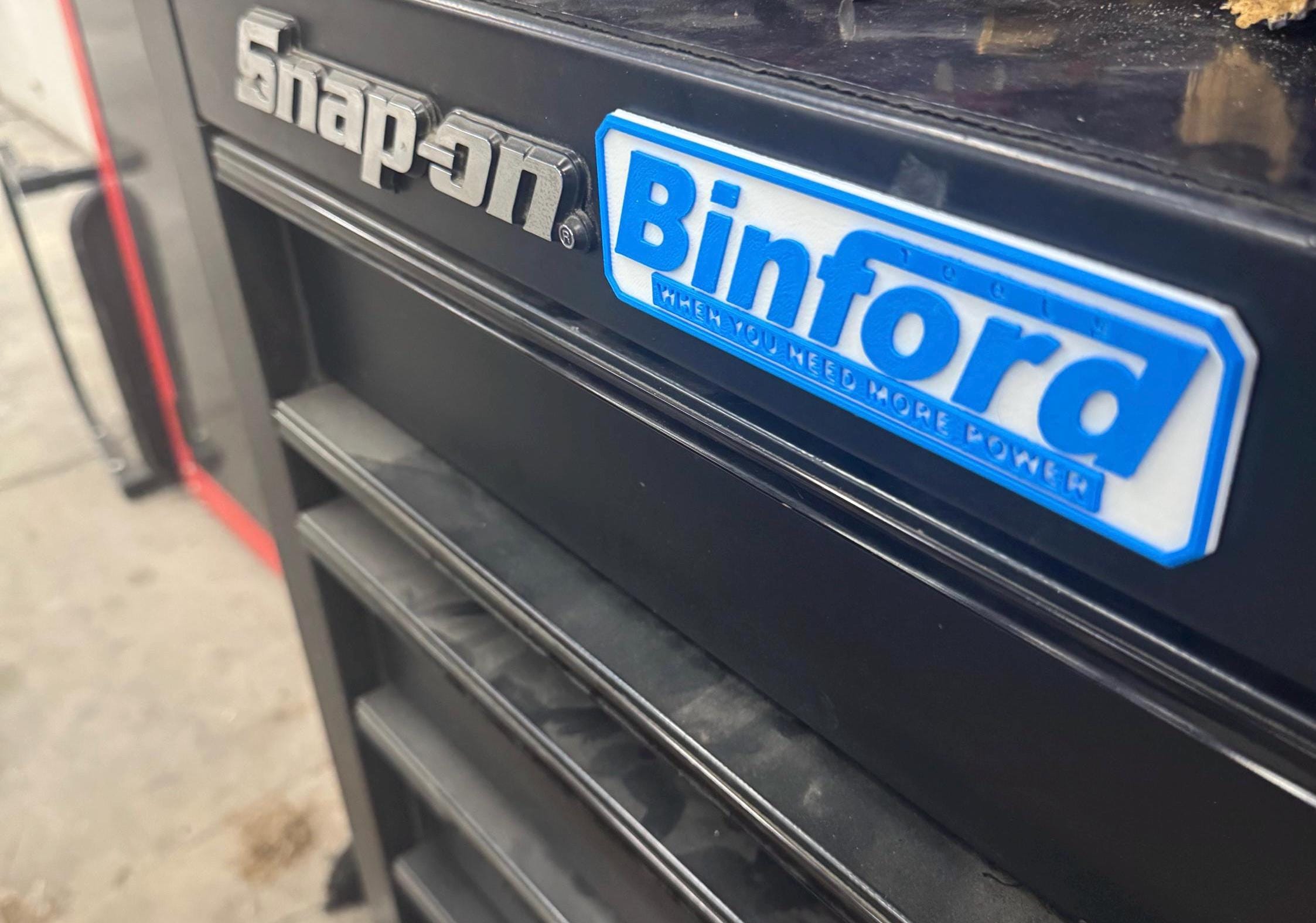 Binford Tools Magnetic Toolbox Badge - Etsy