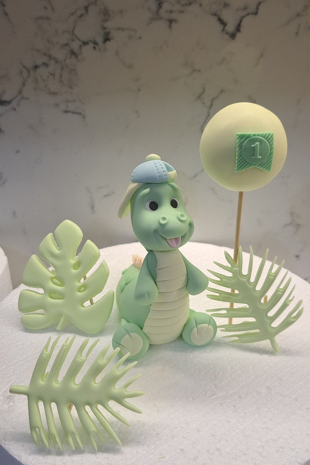 Dinosaur Fondant Cake Topper Edible Dino Cake Decoration - Etsy Australia