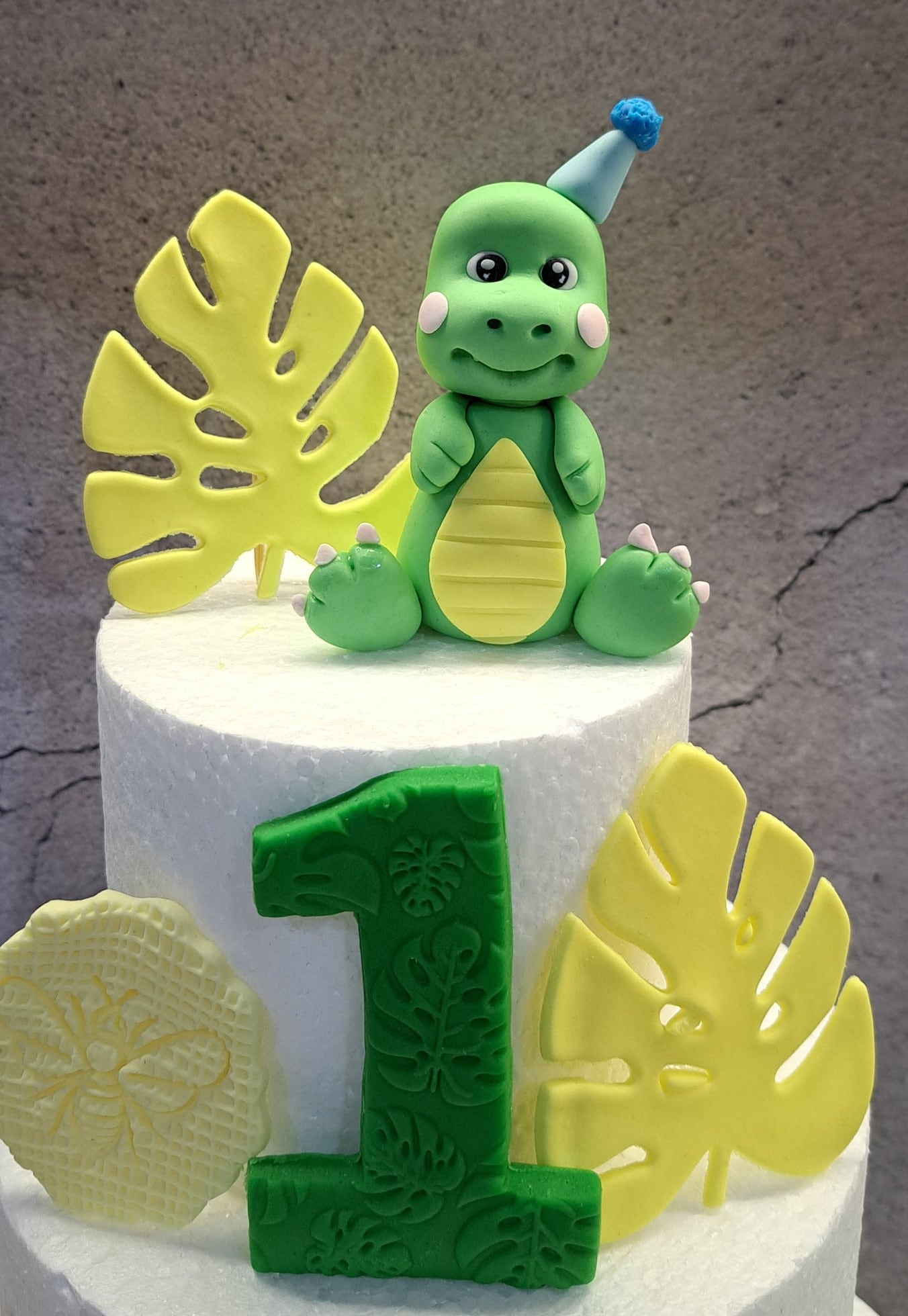Dinosaur Cake Topper Fondant Figurine Dino Cake Decoration - Etsy