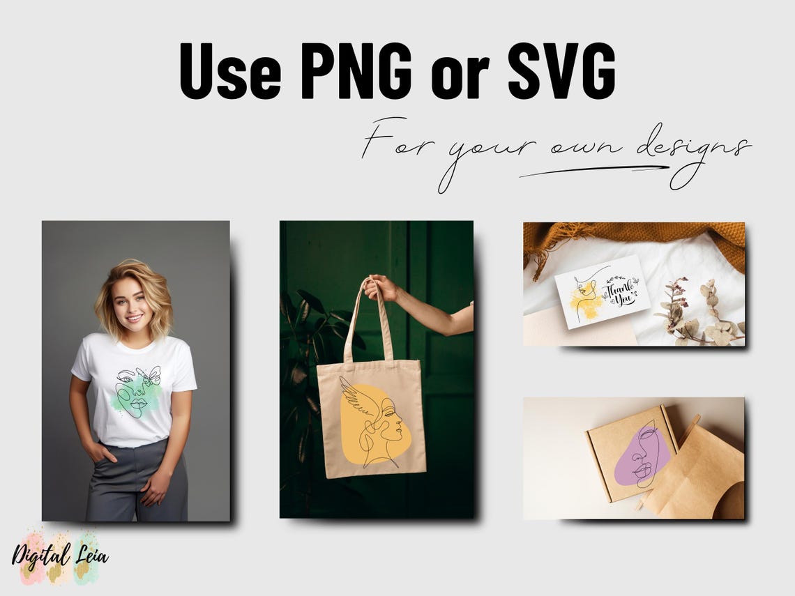 Body Line Art Stickers 300 Dpi PNG SVG Goodnotes Stickers Digital ...