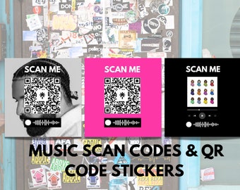 Logo Stickers Qr Code - Etsy UK