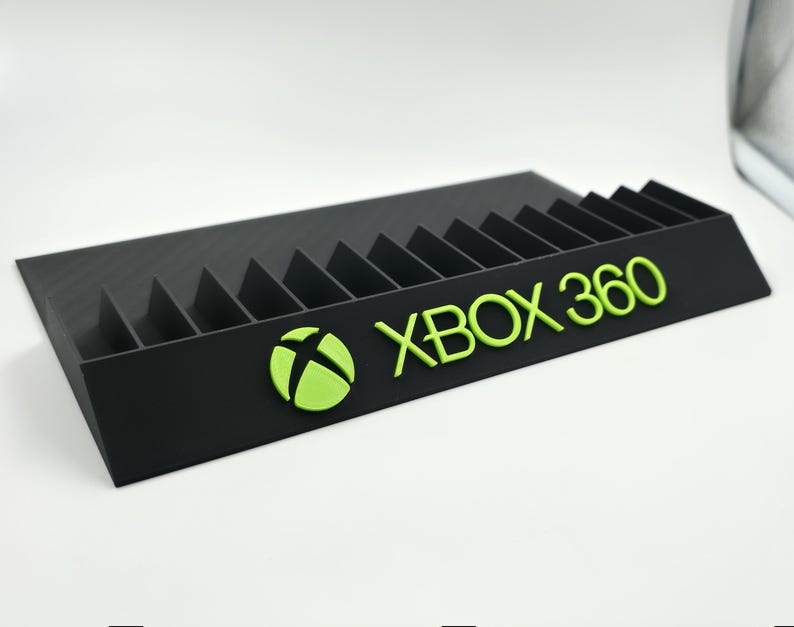 Microsoft Xbox 360 Game Display Stand - 8 to 19 Slots - 3D Printed - Etsy