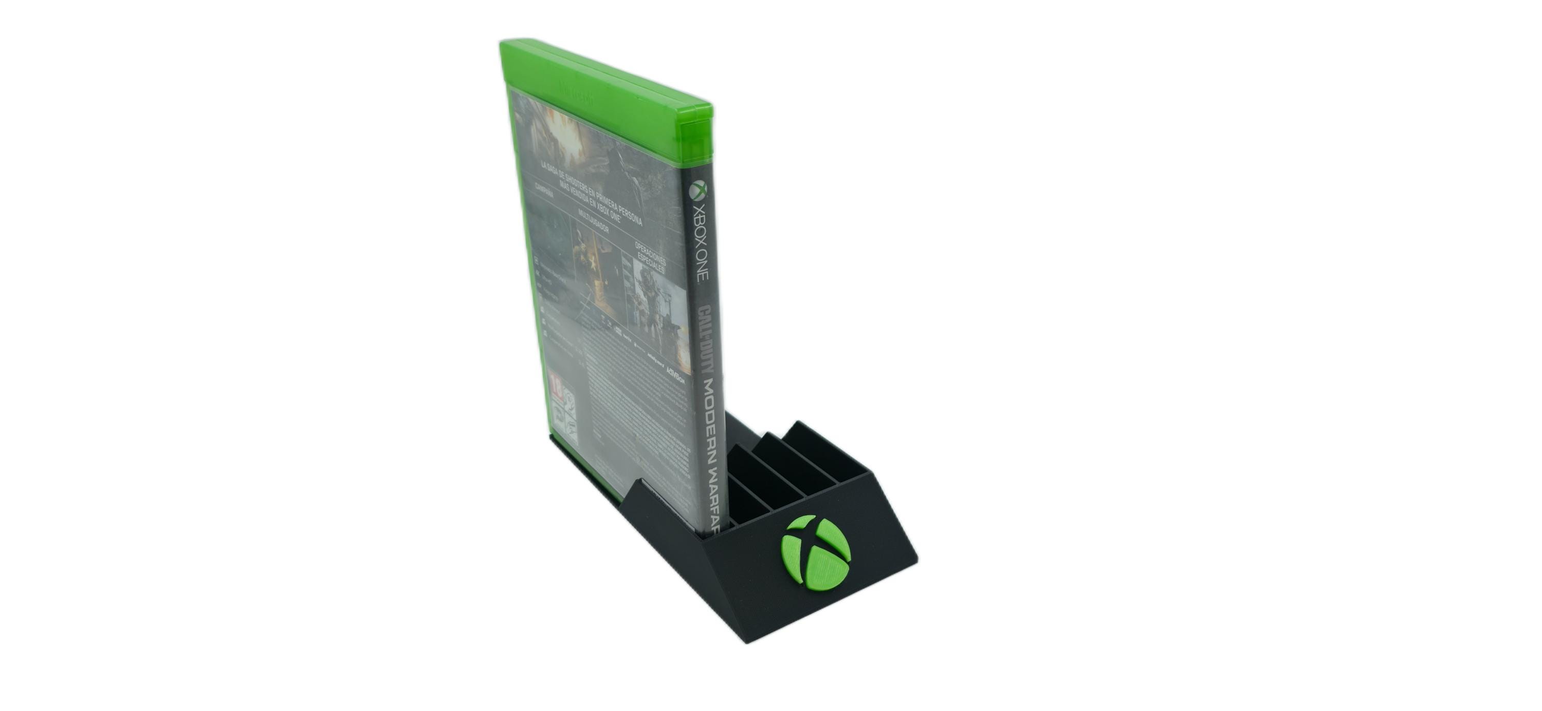 Microsoft Xbox One Game Display Stand - 3 to 7 Slots - 3D Printed ...