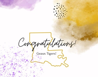 Personalized Wolf Graduation Card, Custom School Wolves Mascot 2024 ...