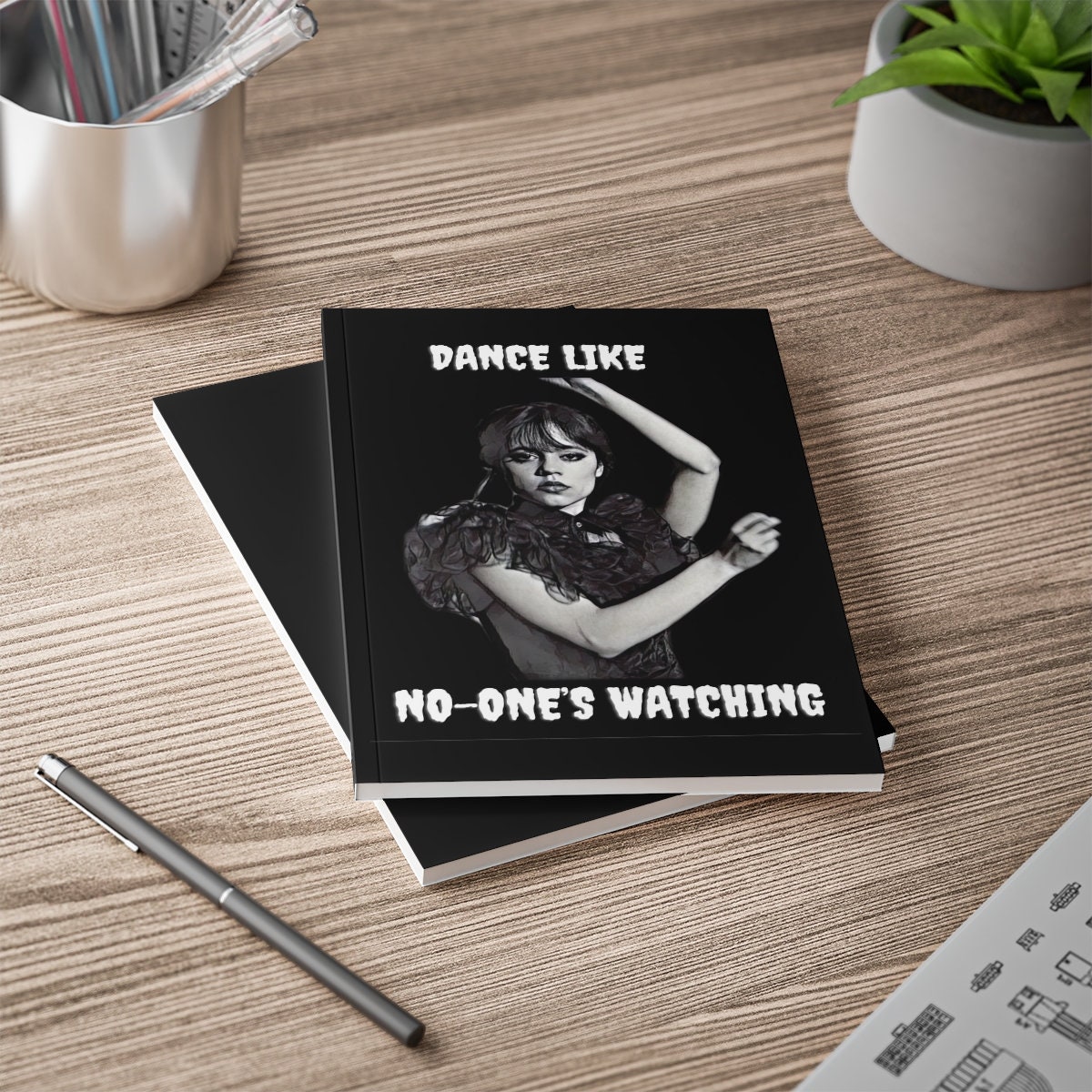 Wednesday Addams Dance Like No-ones Watching Poster sold by ChaZhan ...