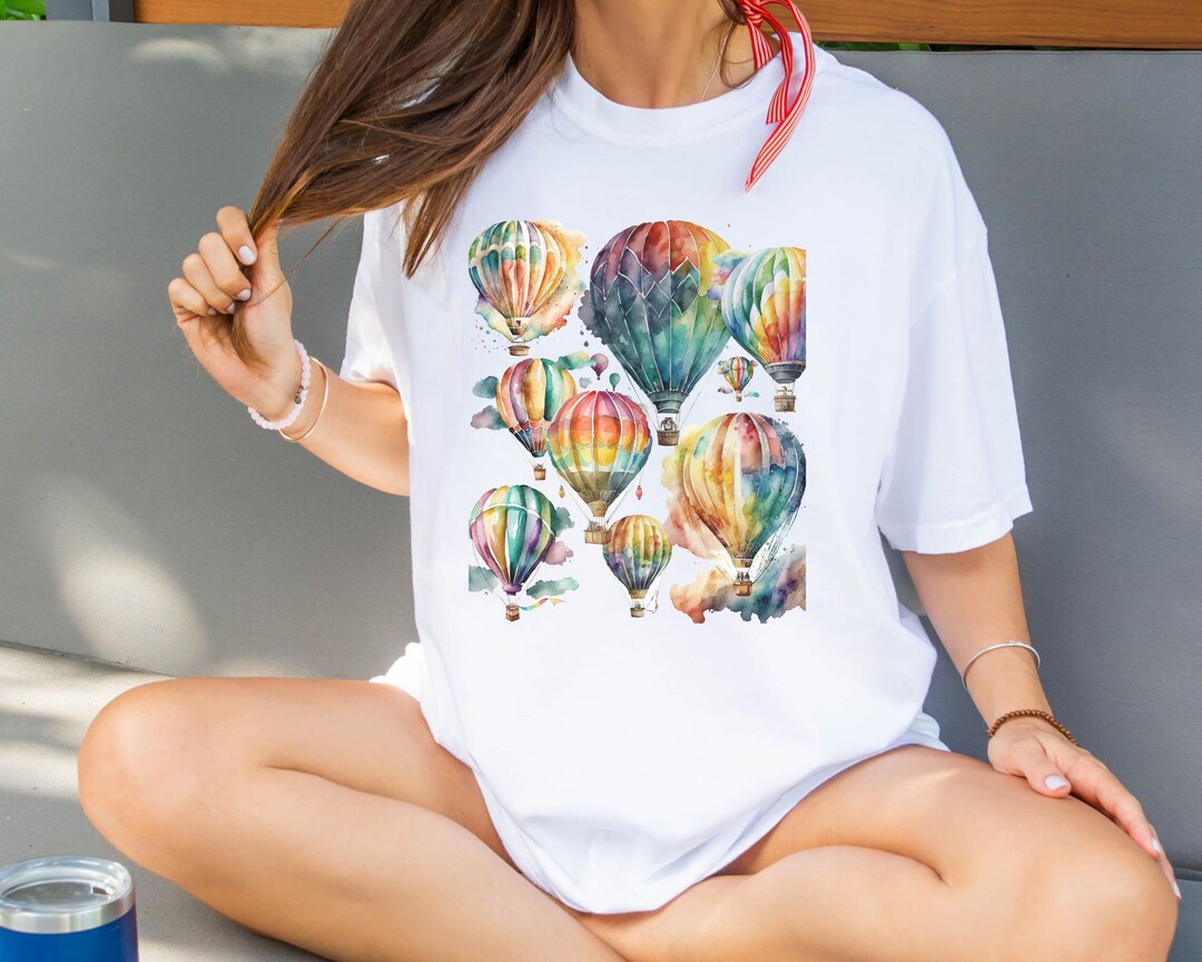 Hot Air Balloon Shirt, Balloon Festival Tee, Adventure Time Shirt ...