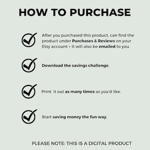 2024 Savings Challenge | Save 2024 in 2024 | A5 & Mini A6 | 52 Week ...
