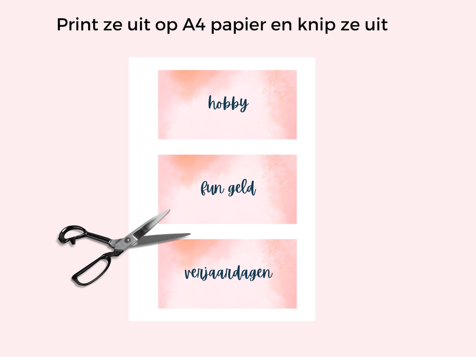 Cash Stuffing Nederlands Voor A6 Budget Binder | NL Inserts ...