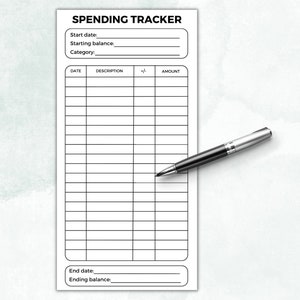 Cash Envelope Inserts | Budget Binder Inserts | A6 Cash Trackers for ...