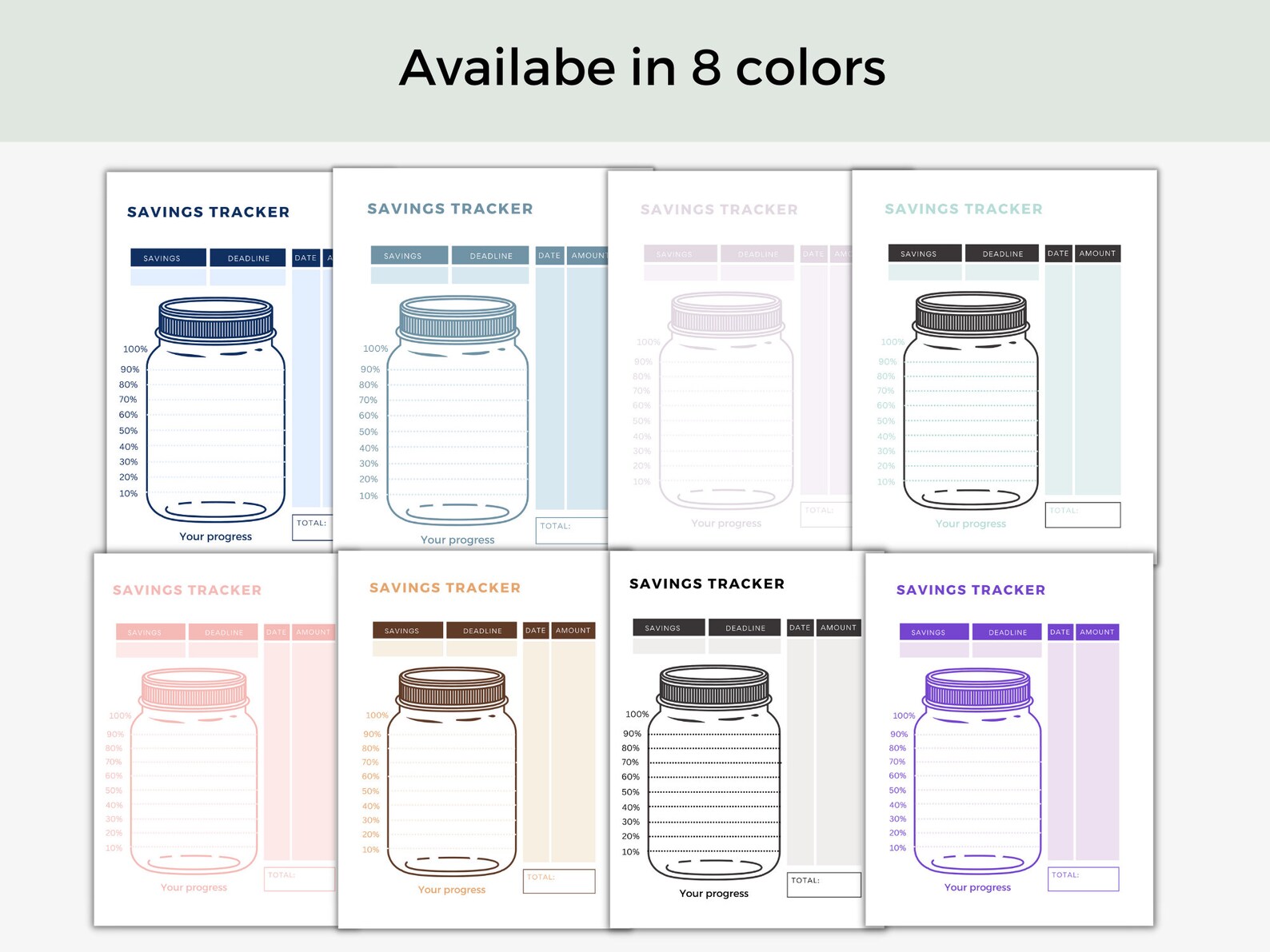 Finance Planner Printable | Budget Planner Printable | Financial ...