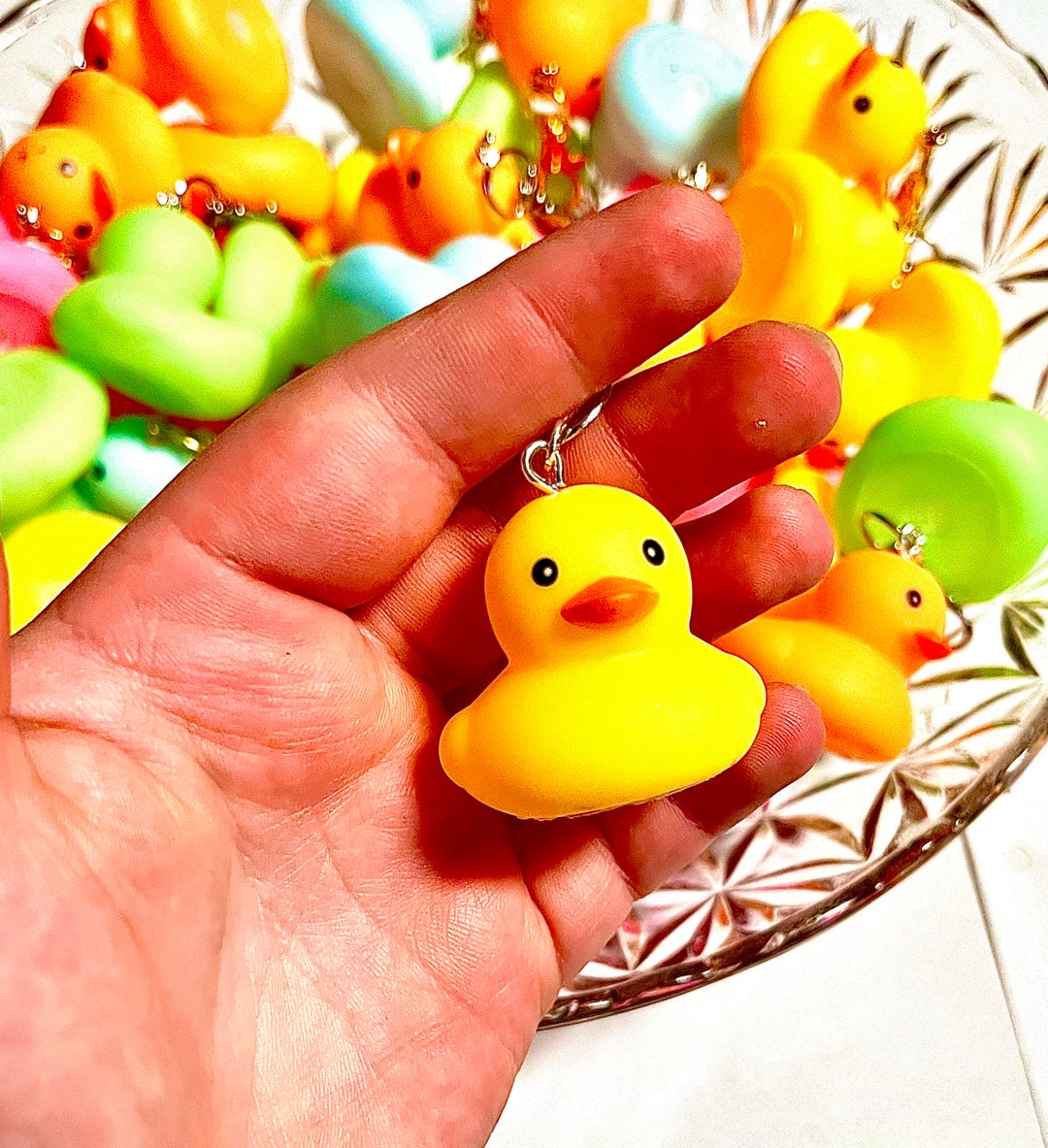 Rubber Ducky Keychain - Etsy