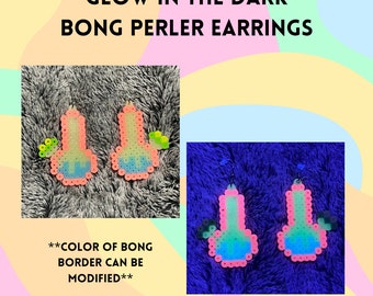 Perler Earrings - Etsy