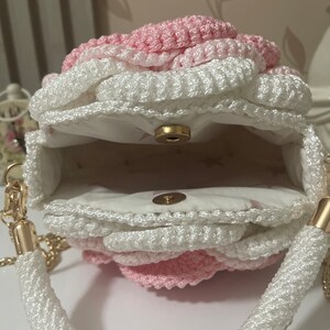 Rose Flower Bag, Small Clutch Purse, Floral Tote Bag, Mini Pouch - Etsy