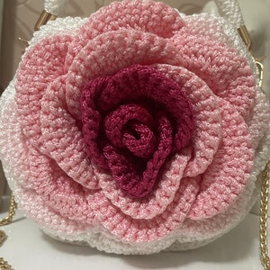 Rose Flower Bag, Small Clutch Purse, Floral Tote Bag, Mini Pouch - Etsy