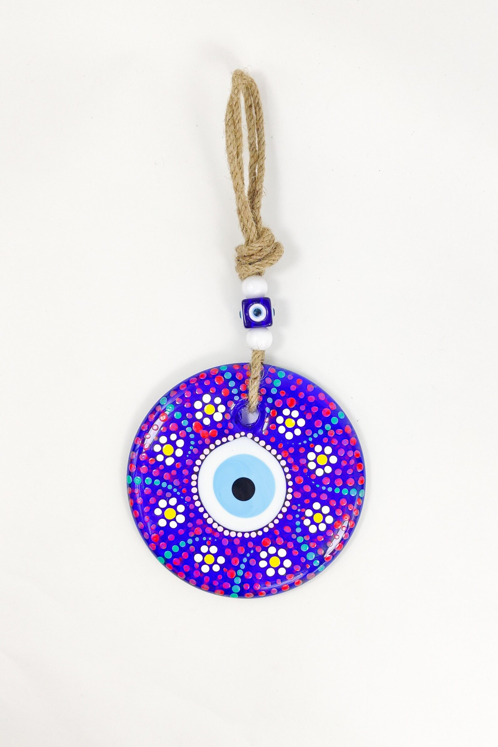 Evil Eye Nazar Amulet Wall Decoration Wall Hanging Flower - Etsy