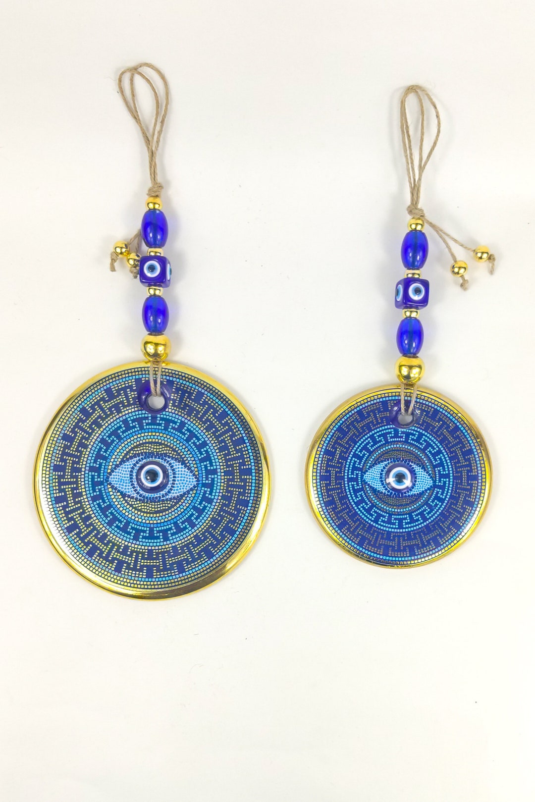 Evil Eye Nazar Amulet Mimoza Wall Decoration Wall Hanging - Etsy