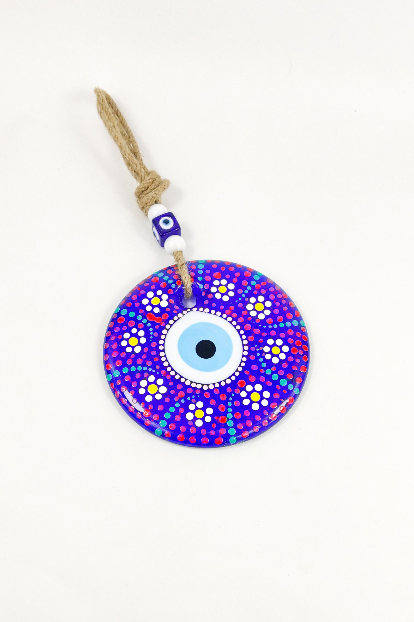 Evil Eye Nazar Amulet Wall Decoration Wall Hanging Flower - Etsy