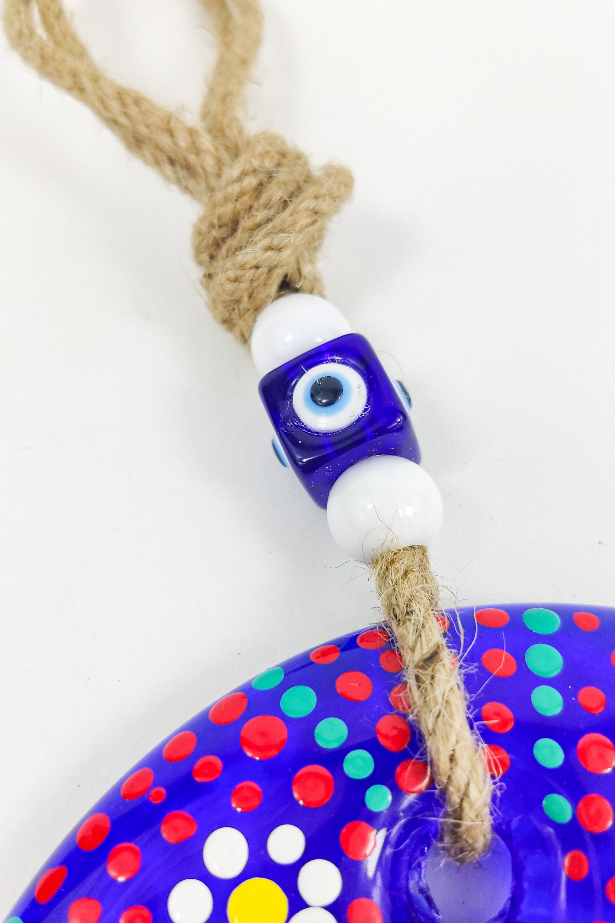 Evil Eye Nazar Amulet Wall Decoration Wall Hanging Flower - Etsy