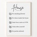 Editable House Rules Template, House Rules for Vacation Rental, Hostel ...