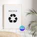 Airbnb Trash Sign Template, Printable Recycling Signs, Editable VRBO ...