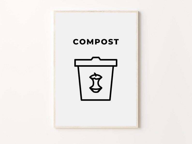 Airbnb Trash Sign Template, Printable Recycling Signs, Editable VRBO ...