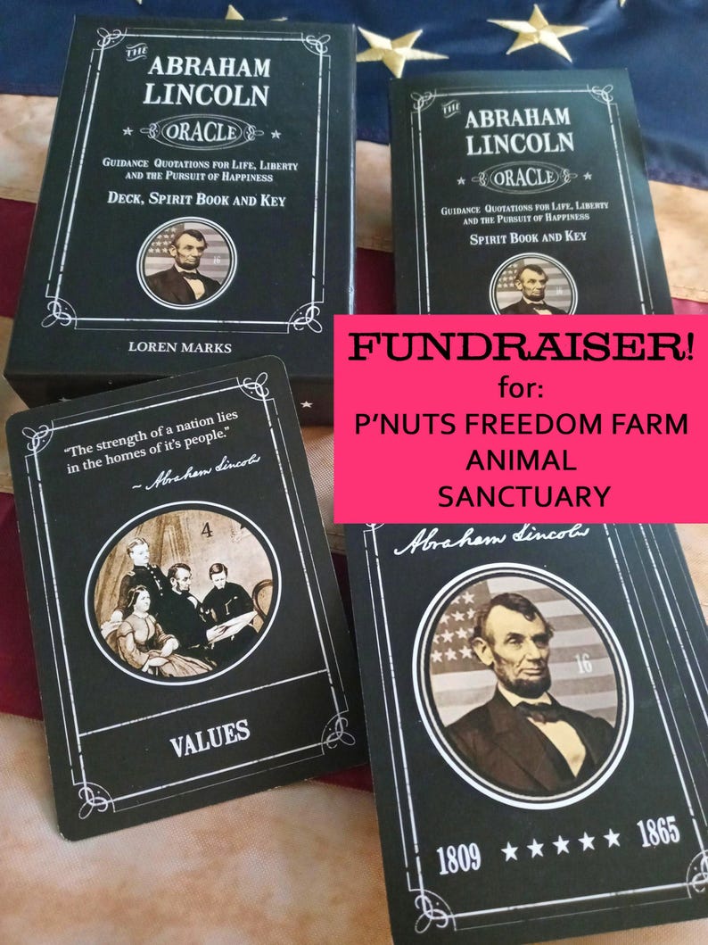 FUNDRAISER! the Abraham Lincoln Oracle: Limited Edition! Victorian ...