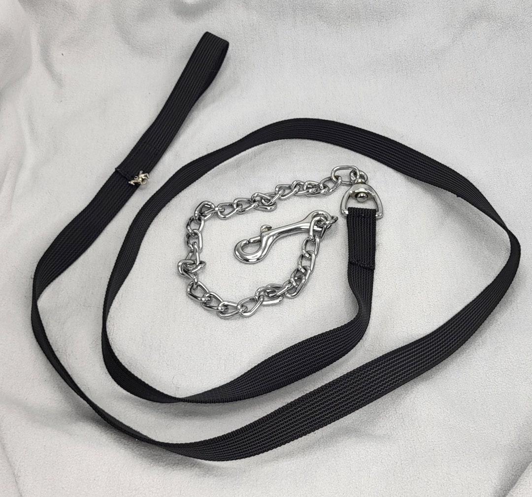 Lead Chain Stallion Chain Lead Horse Non-slip Black With Horse Trailer ...