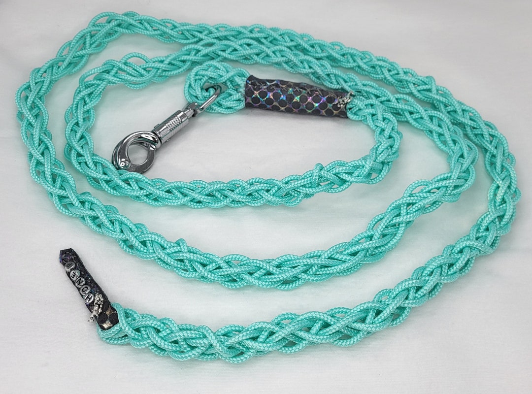 Mint Green Lead Rope Personalized Horse Panic Hook PPM Rope With ...