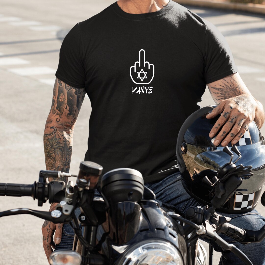 Middle Finger Kanye Shirt | Anti-kanye, Anti-ye, Middle Finger Graphic ...