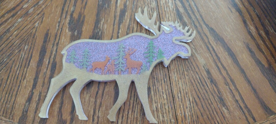 Epoxy Resin Moose - Etsy