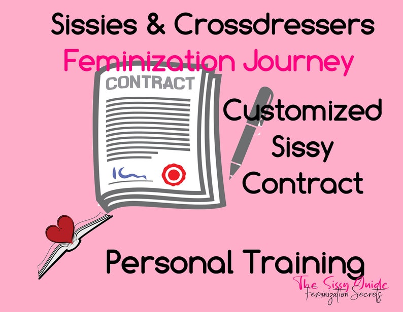 Sissy Contract For Personal Training For Sissies And Crossdressers
