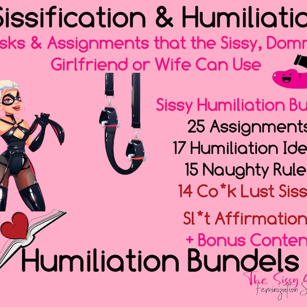 Sissy Training Ideas Etsy Uk