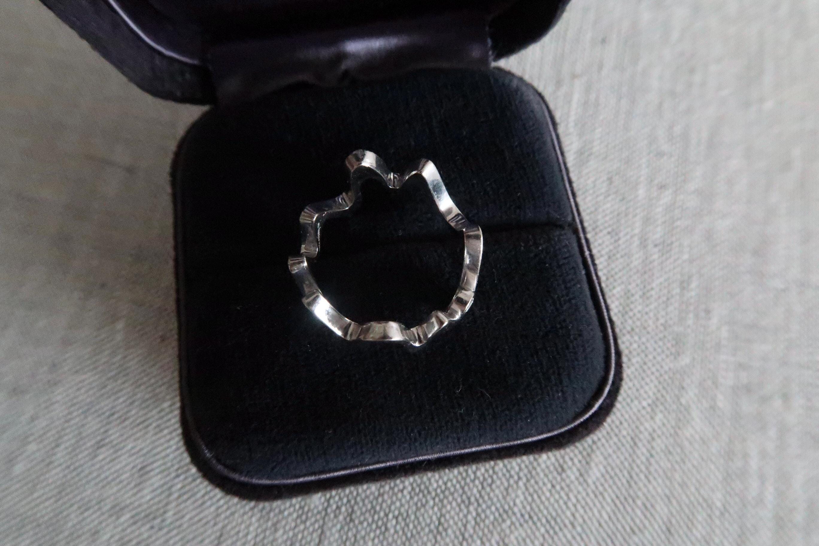 Tiffany & Co. Vintage Frank Gehry Equus Diamond Ring 18k Sz 7.5 - Etsy