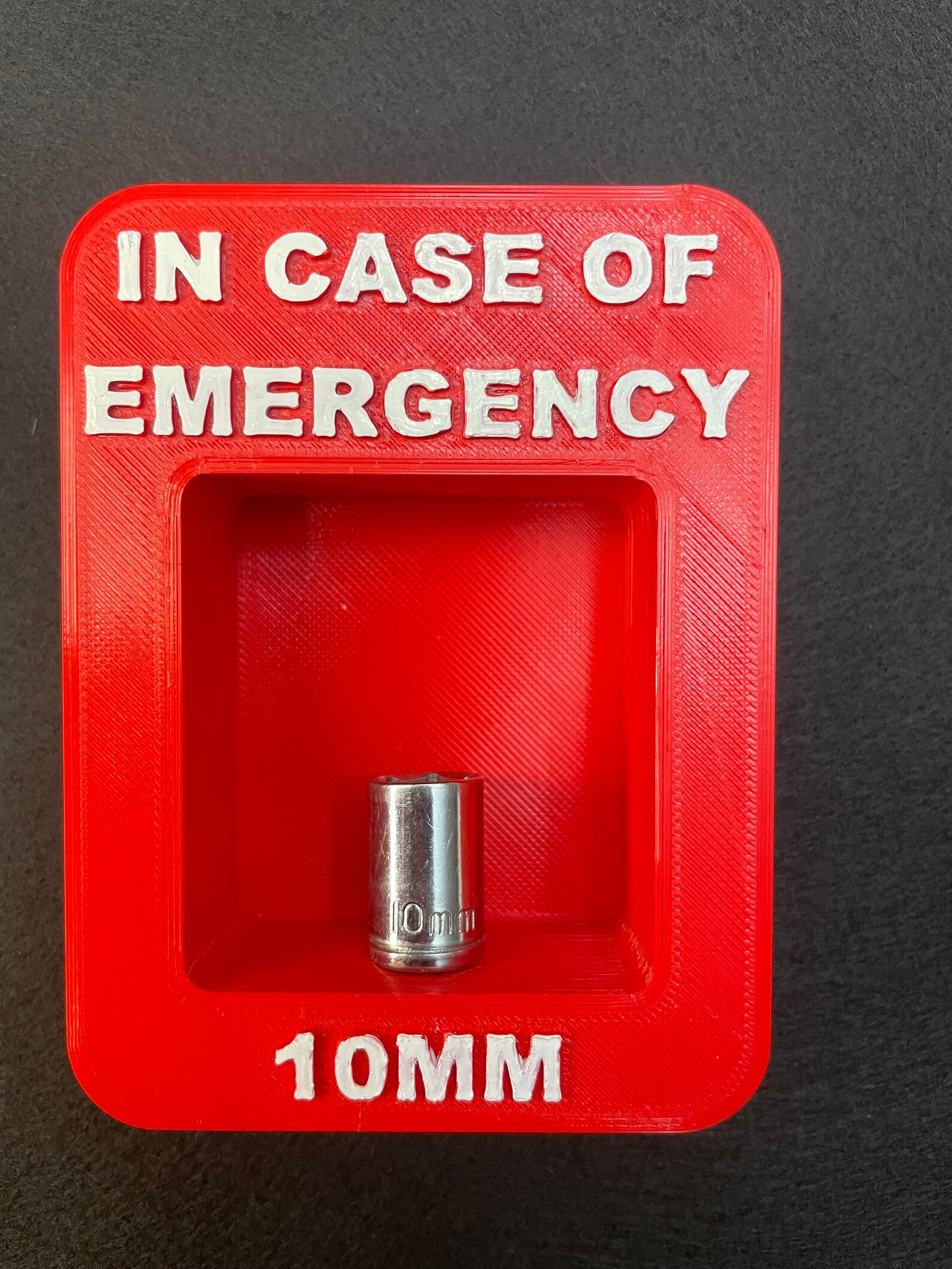 In Case of Emergency 10mm 1/4" Drive Socket - Etsy