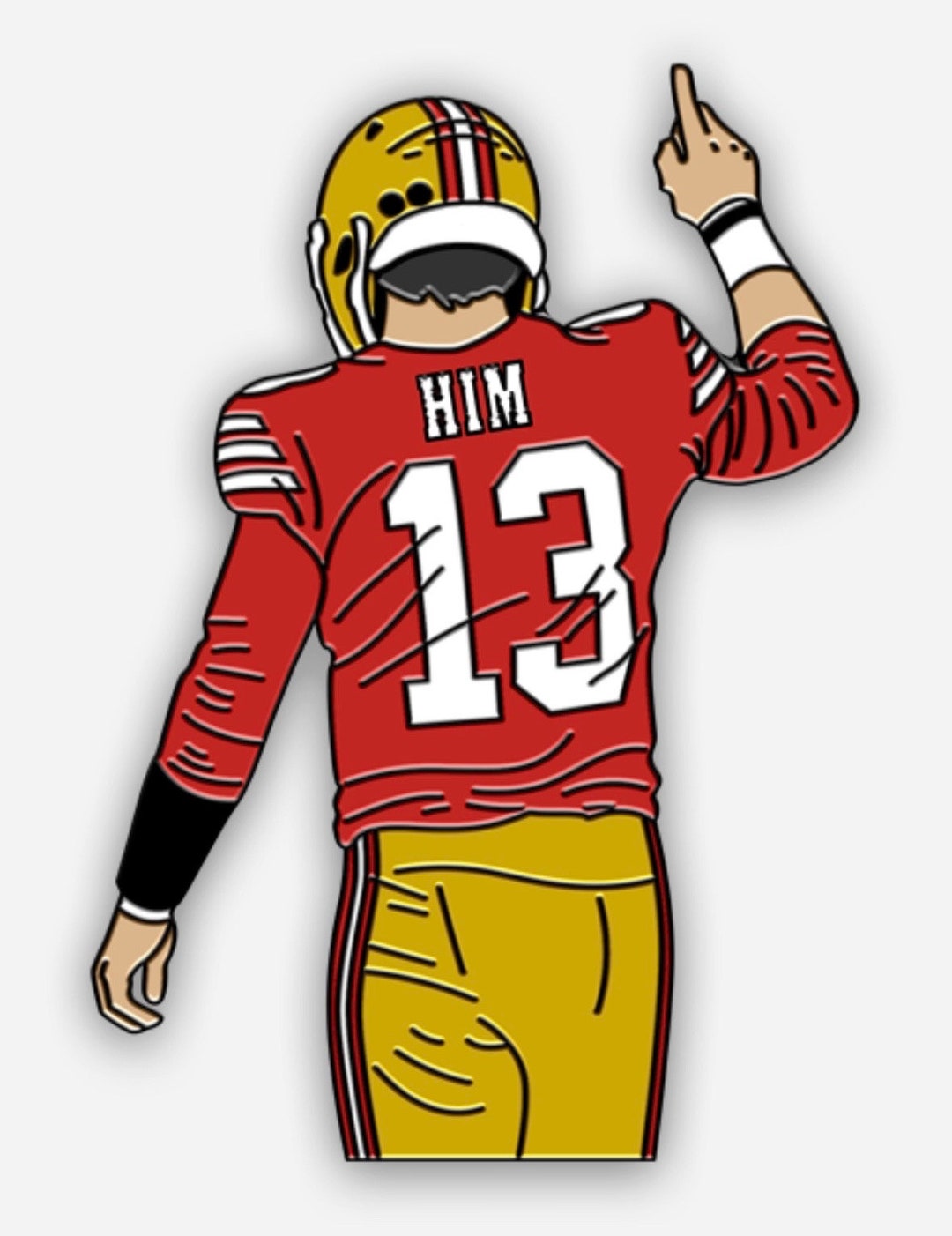 Brock Purdy HIM Pin - Etsy