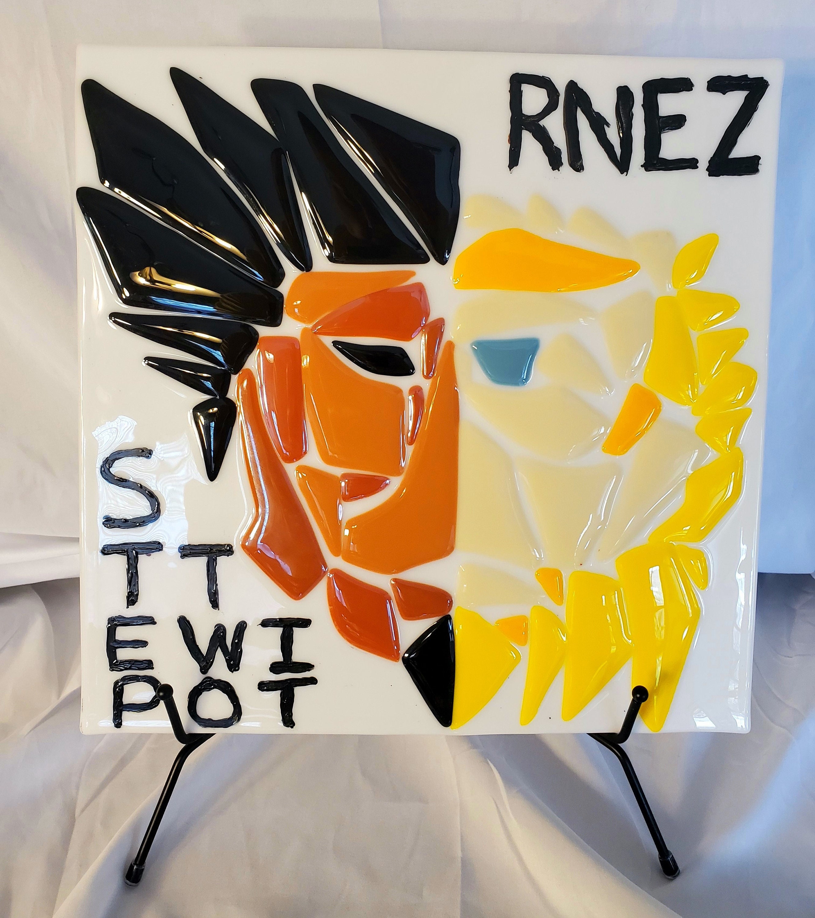 RNEZ Glass Album Cover Art - Etsy