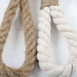 Handmade Braided Curtain Tiebacks, Farmhouse Tie Backs Rustic Holdbacks ...