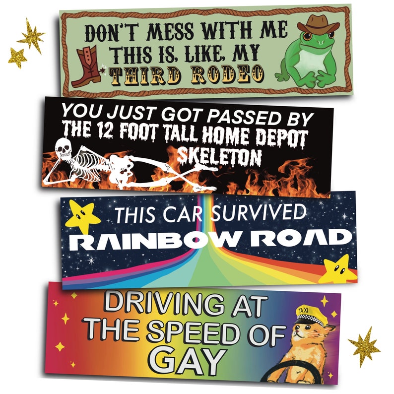 Frog Rodeo Bumper Sticker - Etsy