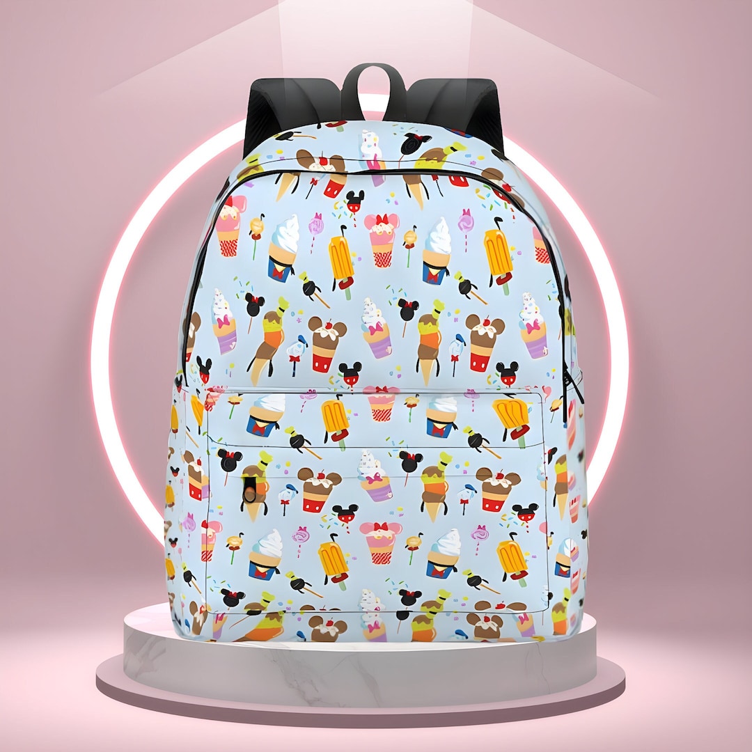 Disney Ice Cream Toss Backpack Cute Disney Backpack Perfect for Disney ...