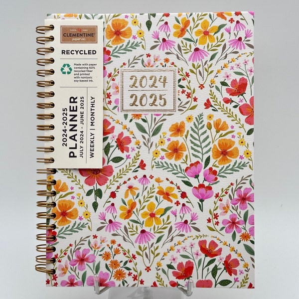 2024 Hard Cover Planner - Etsy