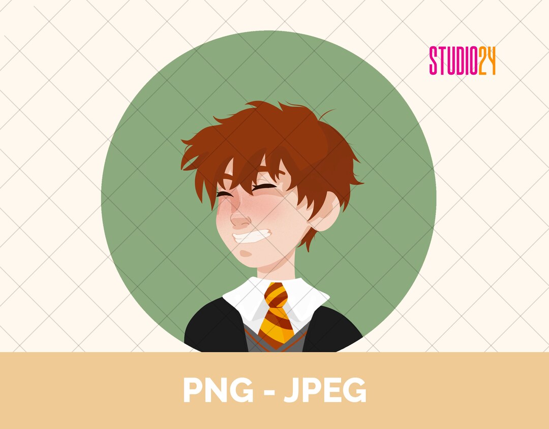 Clipart Di HP Ron Weasley, PNG, JPEG per Il Download Digitale - Etsy
