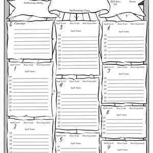 Cosmic Attunement/ Dnd Monk Character Sheet / D&D 5e Character Sheet ...
