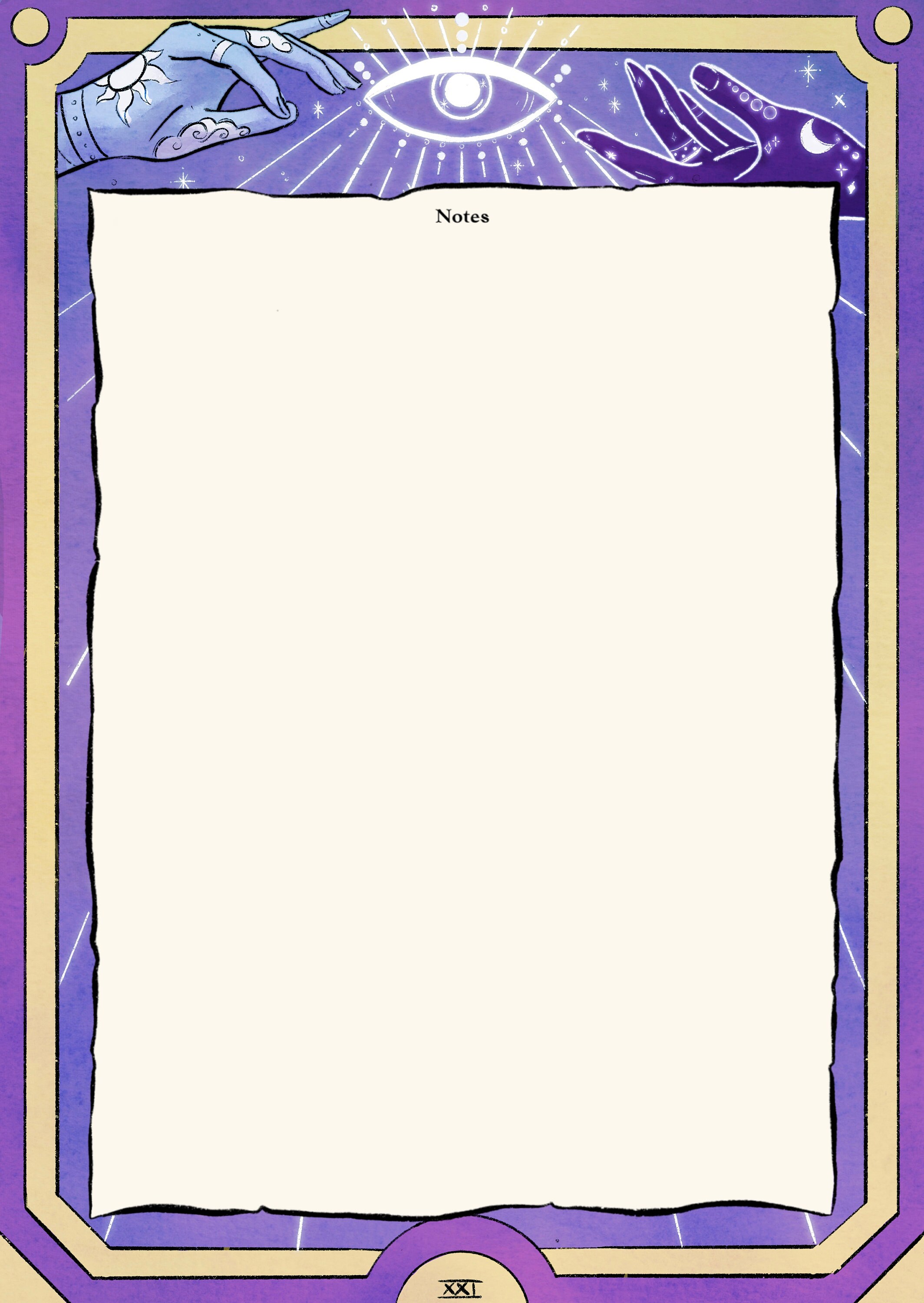 Cosmic Monk Dnd 5e Character Sheet: Illustrated PDF Journal - Etsy