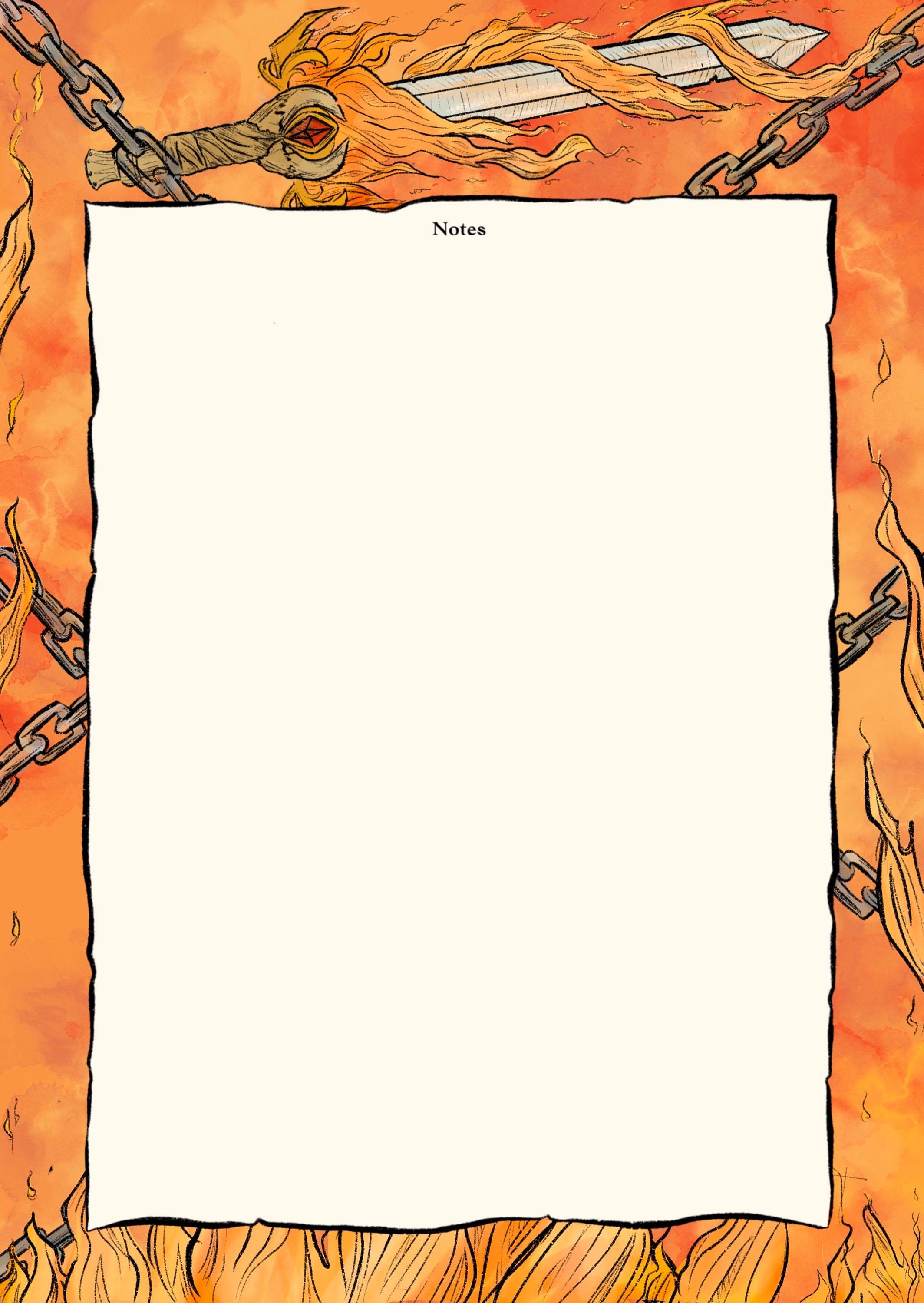 Inferno / Dnd Character Sheet PDF / Dnd 5e Character Sheet - Etsy Ireland