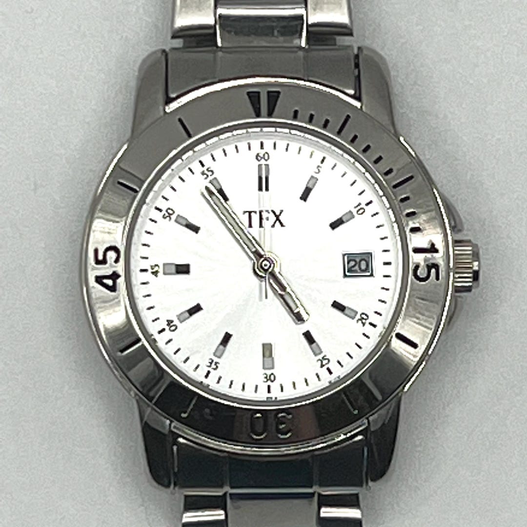 Vintage TFX by Bulova Ladies Silver Watch Working - Etsy