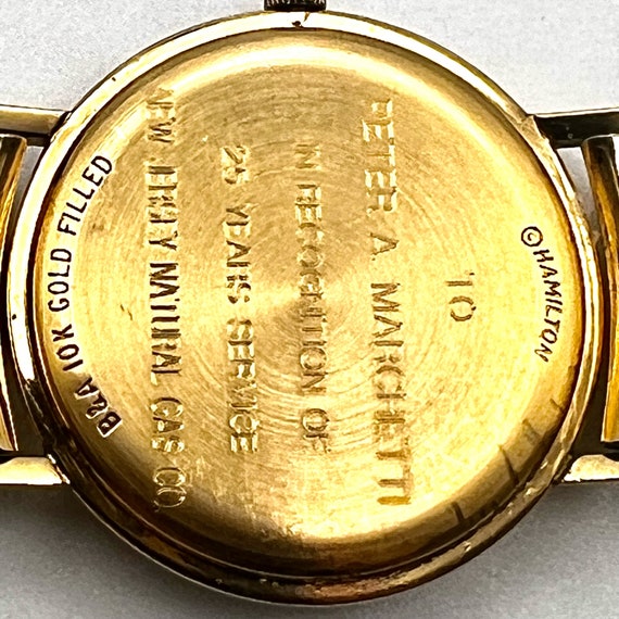 Hamilton Vintage 1960's Masterpiece 10K Gold Filled … - Gem