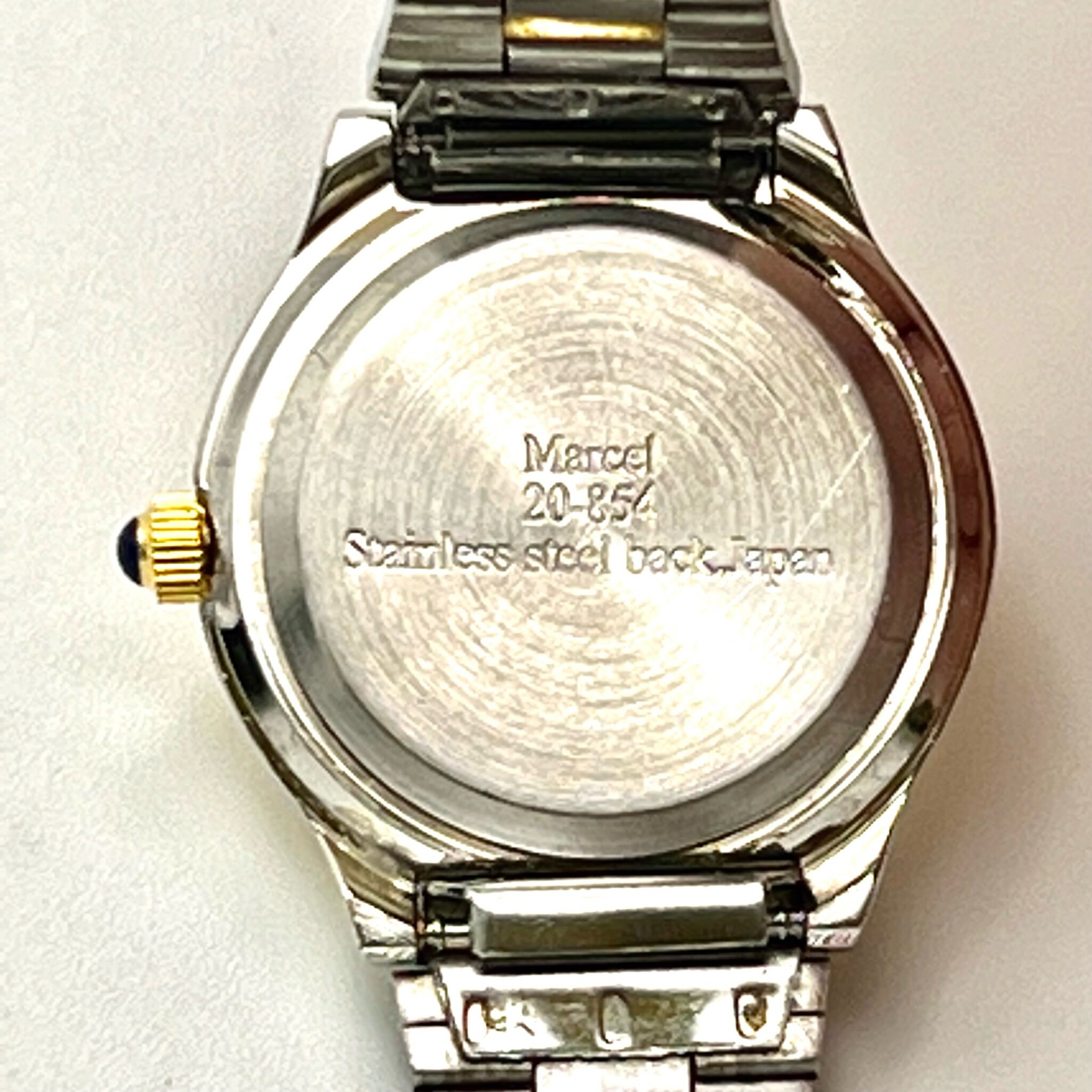 Marcel Vintage Gold and Silver Tones Round Ladies Watch Working - Etsy