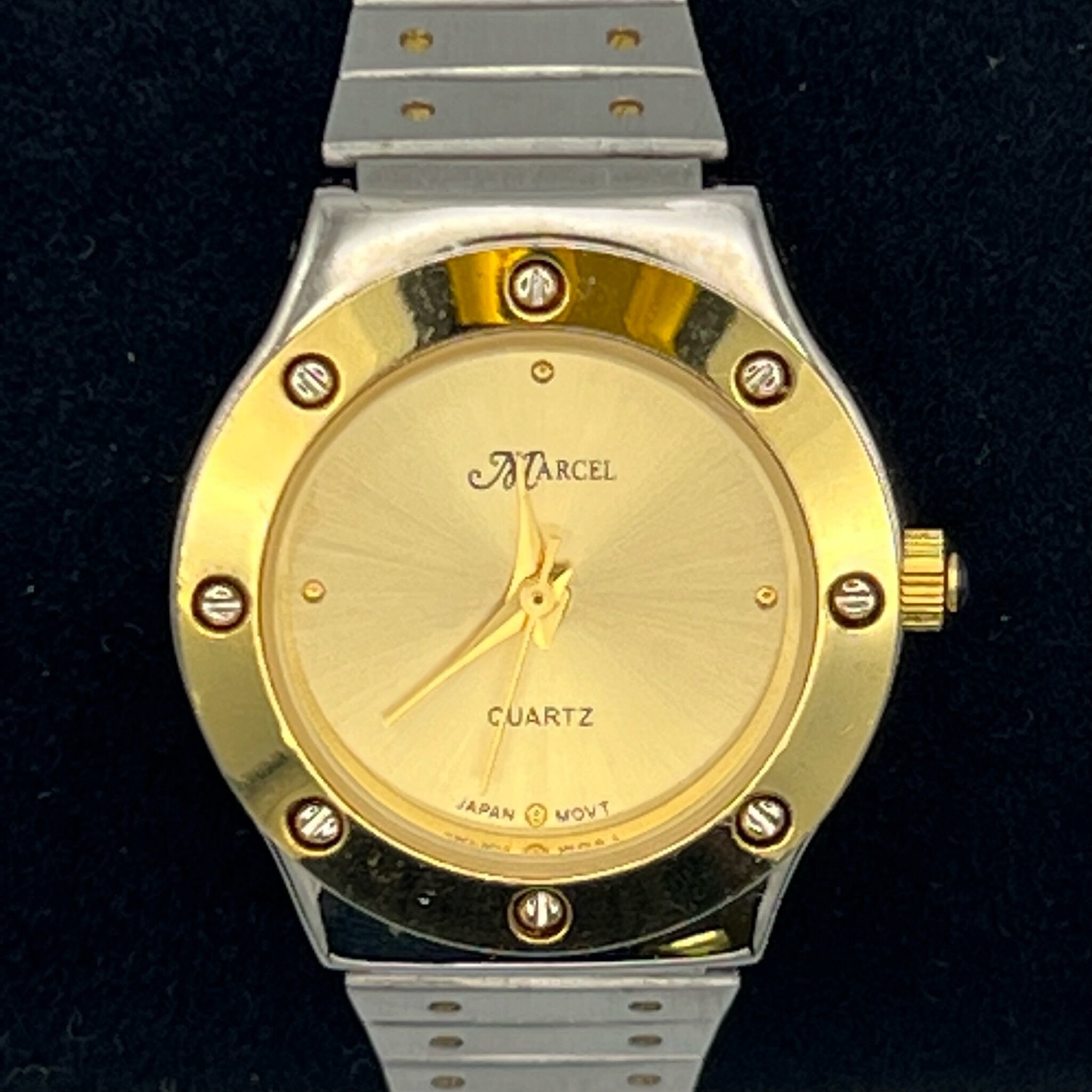 Marcel Vintage Gold and Silver Tones Round Ladies Watch Working - Etsy