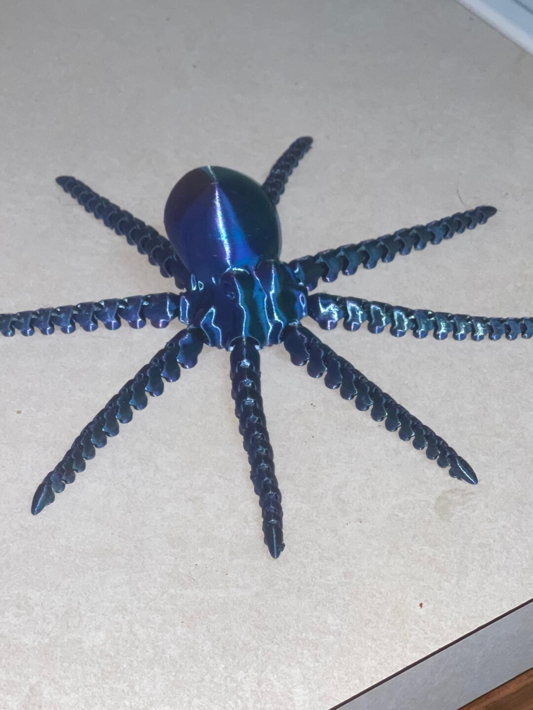 Articulated Moving Octopus 3D Printed Toy - Flexible, Fun, and Unique ...