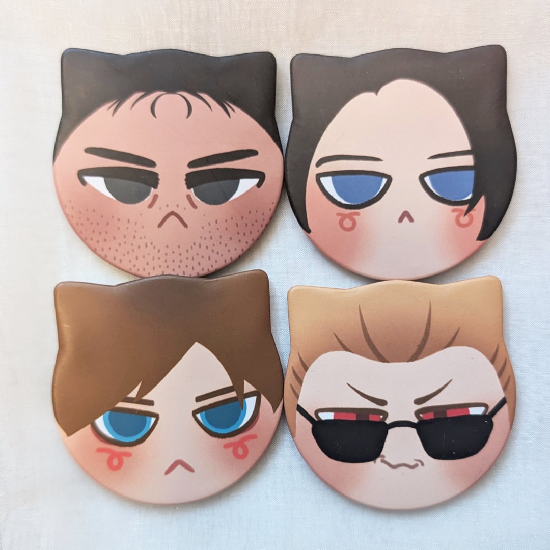 Resident Evil Kitties Catboy & Catgirl 5cm Button Pin Badge - Etsy